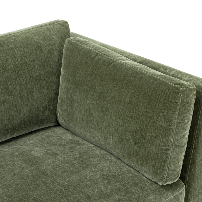 AllModern Hadria Sofa in Sagano Green & Reviews | Wayfair